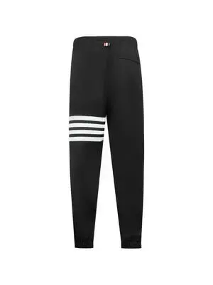 Thom Browne Drawstring Striped-detail Track Pants