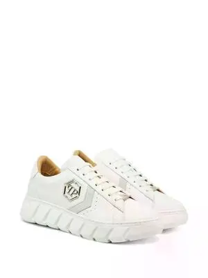 Philipp Plein Logo Appliqué Sneakers