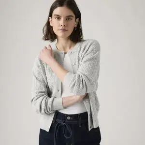LEVI'S Supersoft Crewneck Cardigan