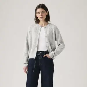 LEVI'S Supersoft Crewneck Cardigan