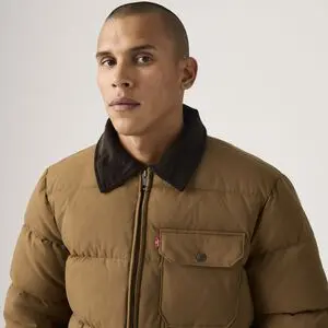 LEVI'S Quilted Depot Jacket With Corduroy Collar