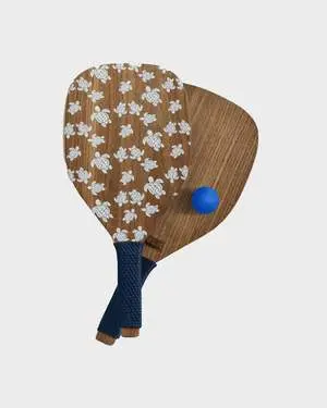Vilebrequin Wooden Beach Paddles Beach Accessories Playpong - Multi