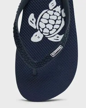Vilebrequin Turtle Print Flip-flops