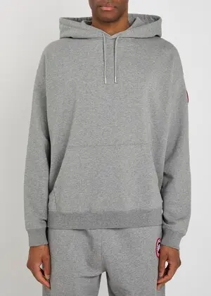 Canada Goose Hooded Cotton Sweatshirt - Grey