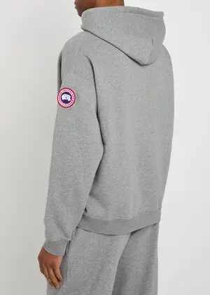 Canada Goose Hooded Cotton Sweatshirt - Grey