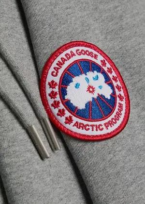 Canada Goose Hooded Cotton Sweatshirt - Grey