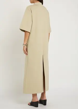 Wardrobe.NYC Cotton-blend Maxi T-shirt Dress