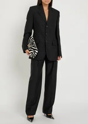 Wardrobe.NYC Mohair-blend Blazer