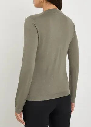 Max Mara Dolmen Wool And Cashmere-blend Jumper