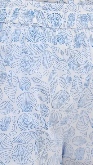 MAREA Ava Seashell Print Shorts