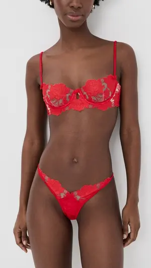 For Love & Lemons Love Is A Rose Underwire Bra