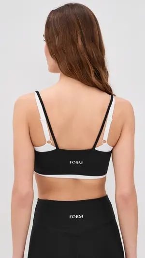 FORM Layered Bra - Black