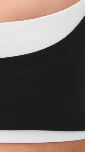 FORM Layered Bra - Black