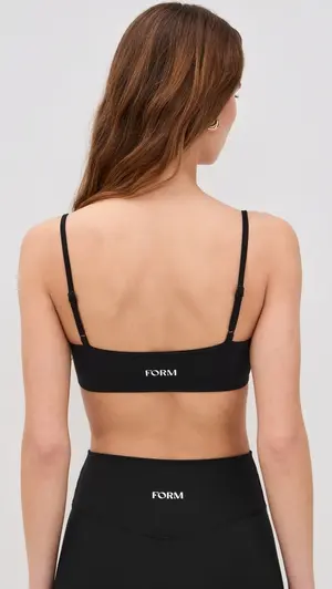 FORM Slim Supporter Bra - Black