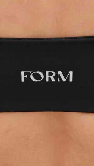 FORM Slim Supporter Bra - Black