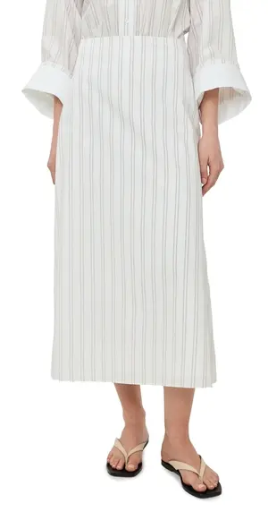 TWP The A Line Cotton Skirt