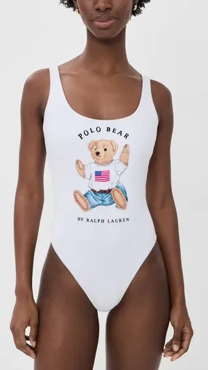 Polo Ralph Lauren Scoop Tank One-piece