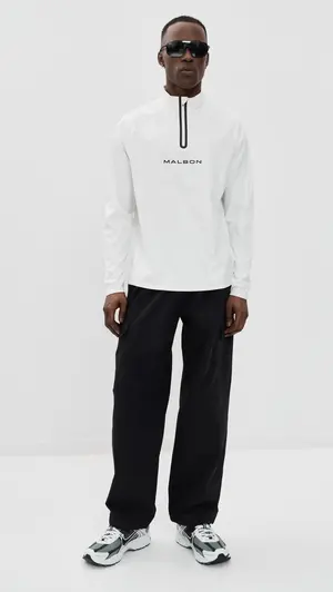 MALBON Performance Raglan Quarter Zip