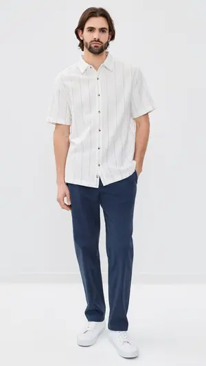 FAIR HARBOR Horizon Pull-on Pants - Navy