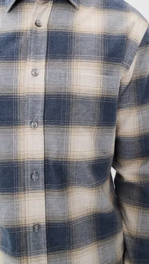 BOSS H-owen Flannel Button Down Shirt