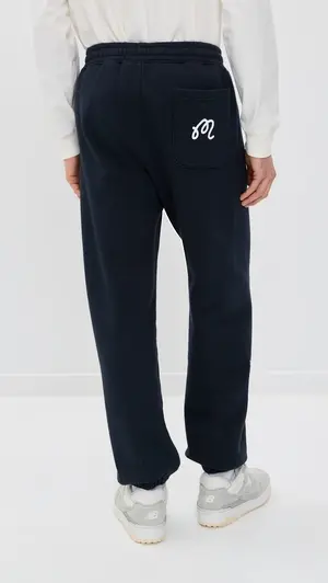 MALBON Clubhouse Sweatpants - Navy