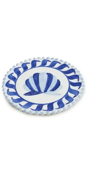 Carolina K Dessert Plate - Blue