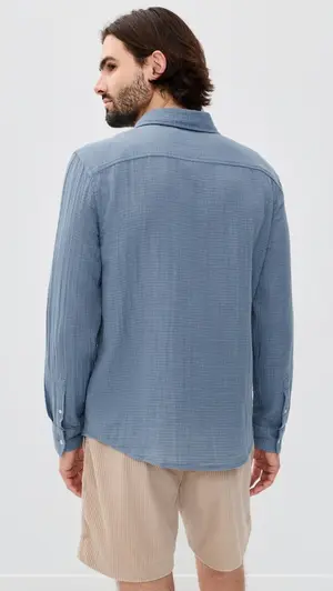 FAIR HARBOR Oceanfront Shirt - Maritime