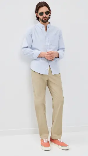 FAIR HARBOR Horizon Pull-on Pants - Khaki