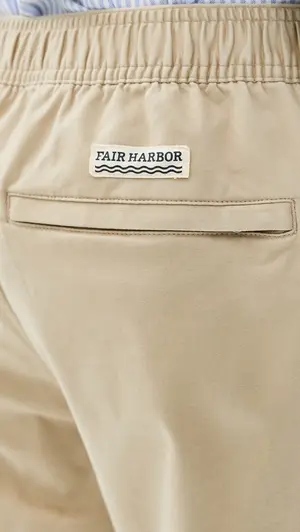 FAIR HARBOR Horizon Pull-on Pants - Khaki