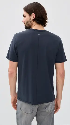 Rag & Bone Garment Dye Classic Pocket Tee