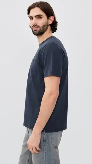Rag & Bone Garment Dye Classic Pocket Tee