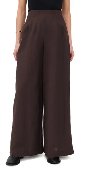Staud Magpie Wide-leg Pants