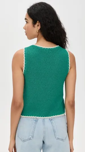 Z Supply Yessenia Whipstitch Tank