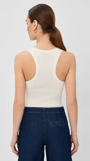 TWP Ribbed Silk Cotton Tank