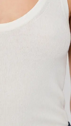 TWP Ribbed Silk Cotton Tank