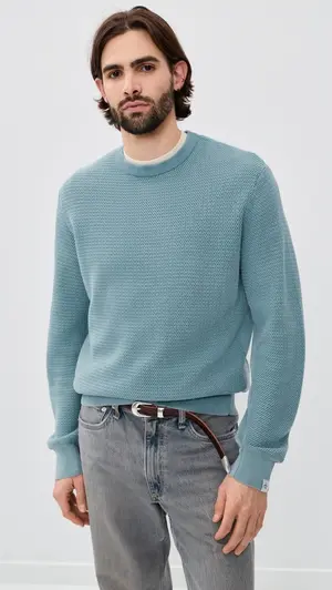 Rag & Bone Caden Washed Crew Sweater