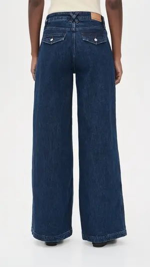 SEVENTY + MOCHI Sadie Wide Leg Jeans