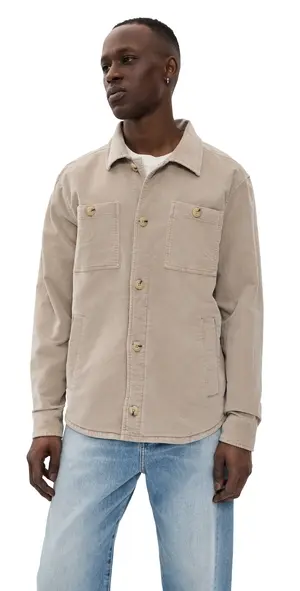 Marine Layer Max Moleskin Jacket - Taupe