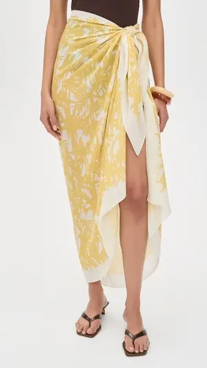 Rag & Bone Sally Sarong - Endive