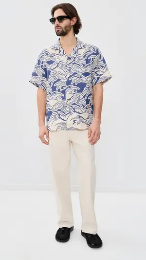 Oas Rogue Cuba Shirt - Blue