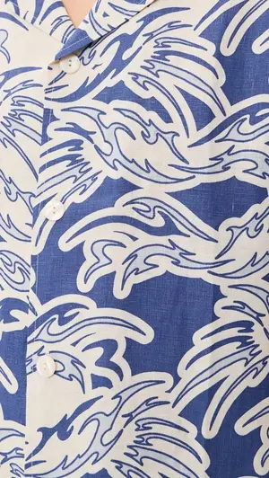Oas Rogue Cuba Shirt - Blue