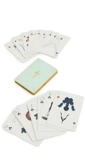 Cult Gaia Leo Playing Cards Seafoam - One-color