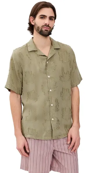 Oas Palmoza Rocco Shirt - Light Brown