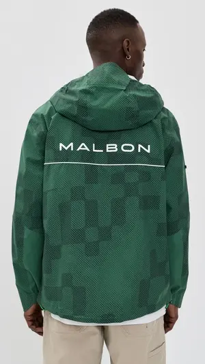 MALBON Performance Full Zip Rain Jacket