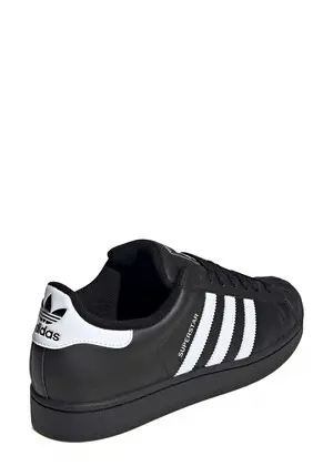 Adidas Superstar Ii Leather Sneakers - Black