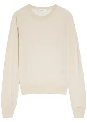 Wardrobe.NYC Wool Jumper - Off White