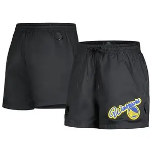 PRO STANDARD Golden State Warriors Script Woven Shorts