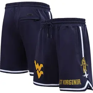 PRO STANDARD West Virginia Mountaineers Classic Shorts - Navy