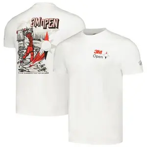 BARSTOOL GOLF 3m Open T-shirt - White