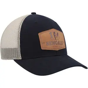 '47 Natural Cincinnati Bengals Rawhide Trucker Cap